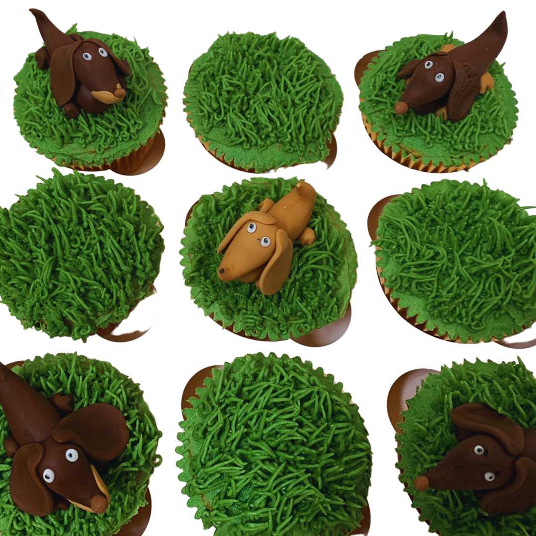 Sausage Dog Cupcakes The London Cake Academy Sausage Dog Cupcakes The London Cake Academy